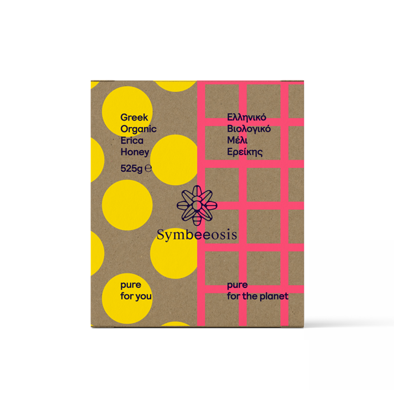 Greek Organic Erica Honey 525g - Symbeeosis