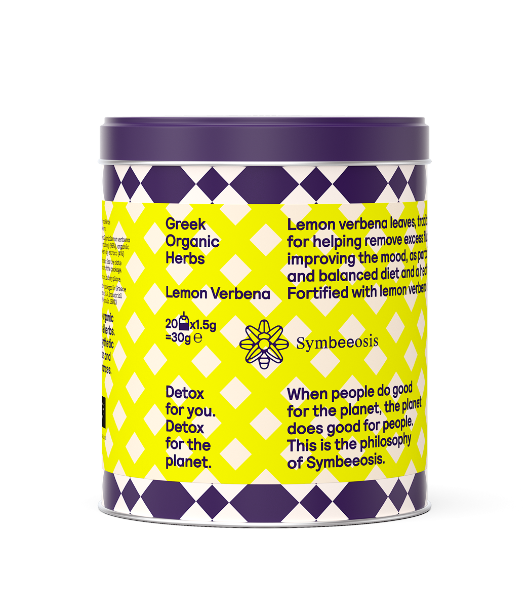 Greek Organic Lemon Verbena - Symbeeosis