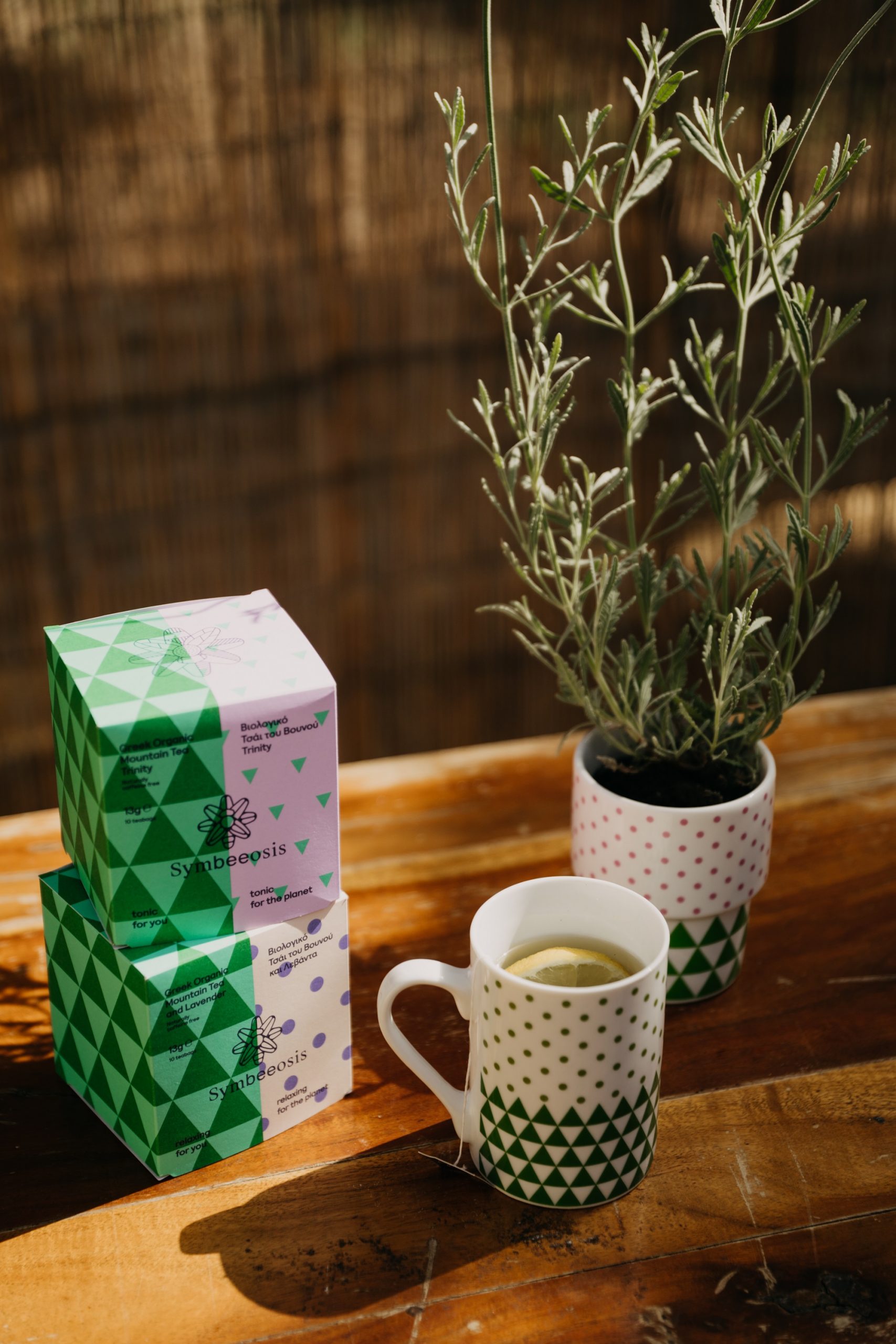 Greek Organic Mountain Tea Trinity 10pcs - Symbeeosis