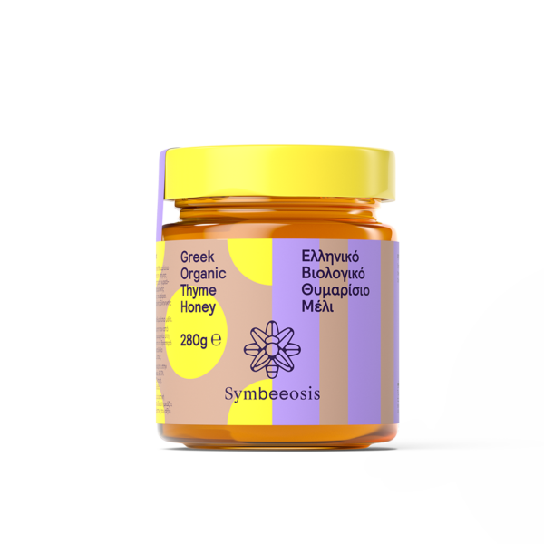 Greek Organic Erica Honey 525gr - Symbeeosis
